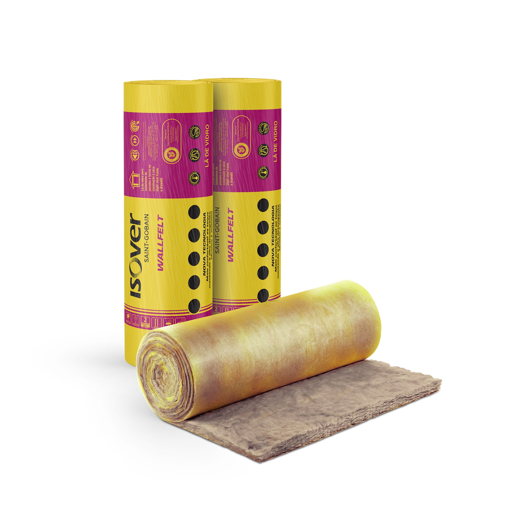 Feltro Wallfelt | Isover Brasil